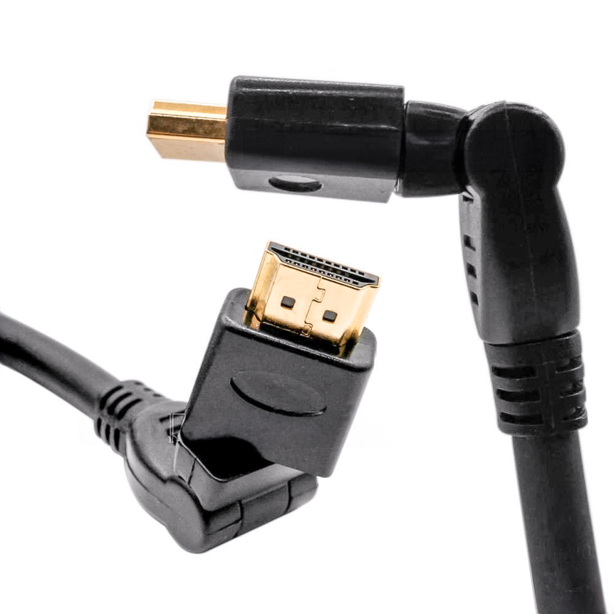 High-Speed 4K HDMI 360° Angle Swivel Cable | My Site