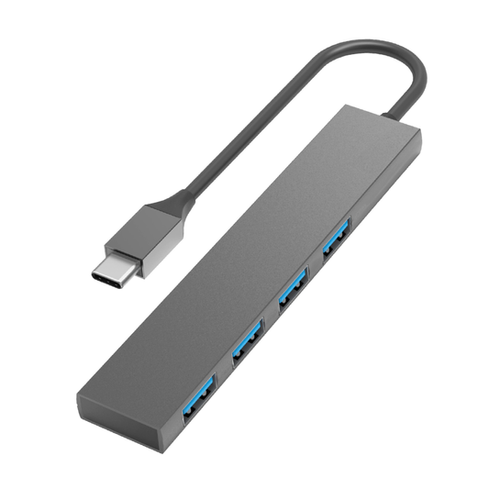 USB-C 4 Port Ultra Slim Data Hub | Cable Technology Corp.