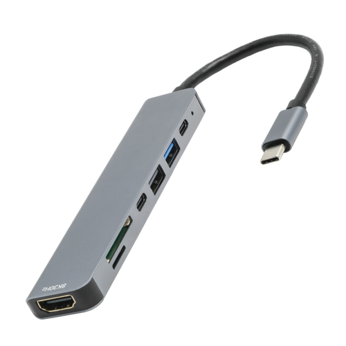 7-in-1 USB-C Slim Hub 8K | Cable Technology Corp.