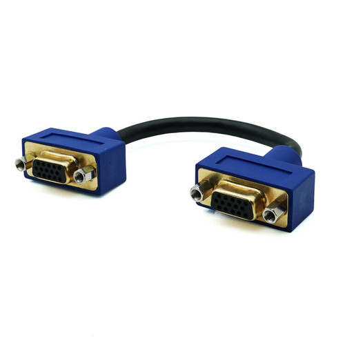 VGA to VGA (Female-to-Female) Panel Mount Adapter | Cable-Technology
