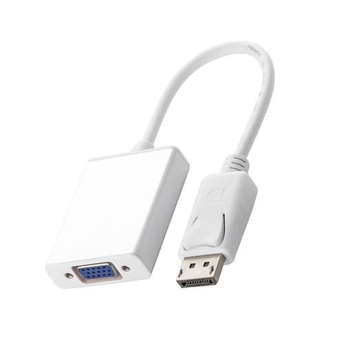 DisplayPort to VGA with Power & Audio Adapter | Cable-Technology