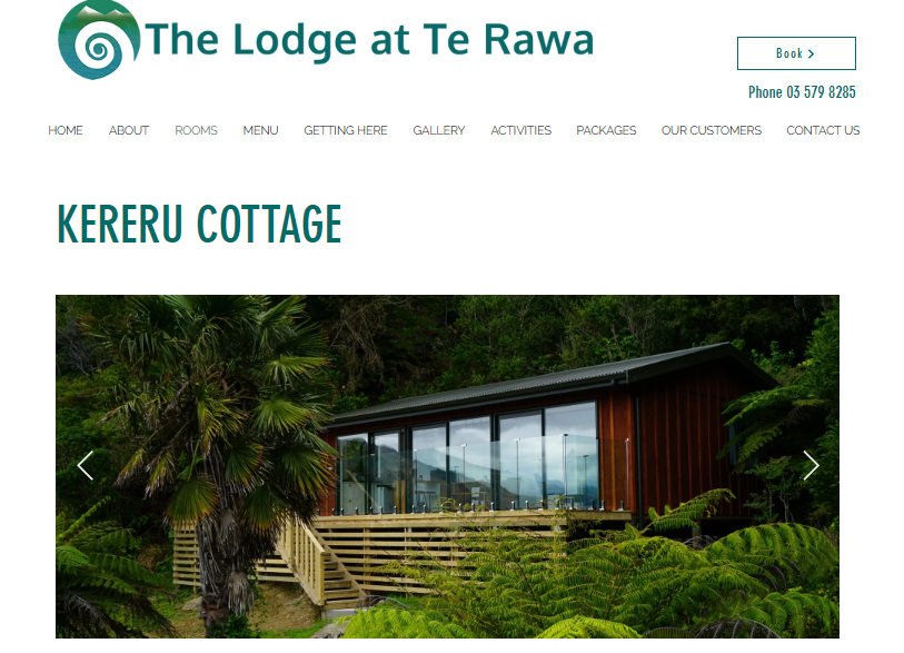 The Lodge at Te Rawa | Kereru Cottage | Pelorus Sounds
