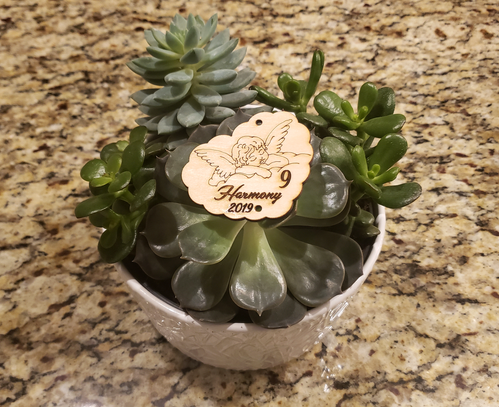 In Memory Medallion Add-on For The Customizable Dates to Remember ...