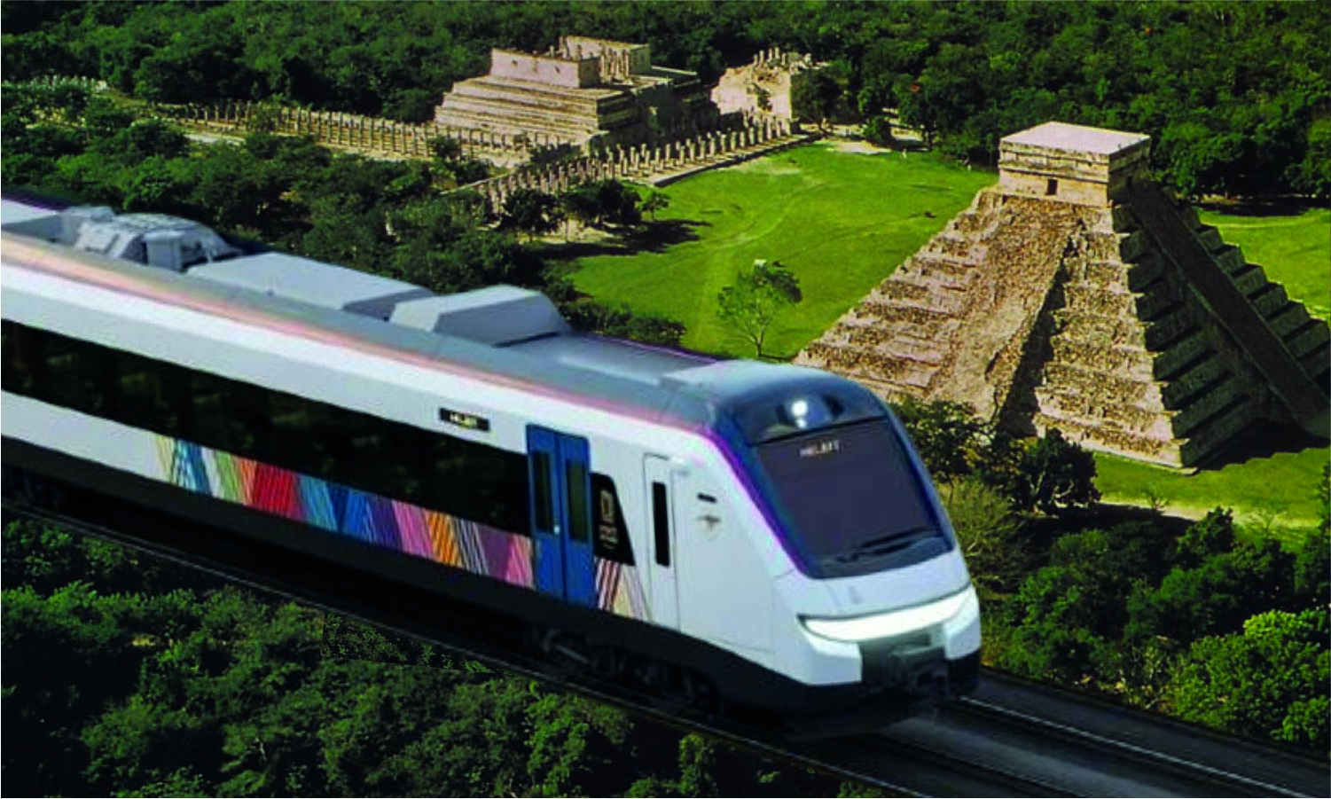 Unas 4 horas cruzando la península en el Tren Maya