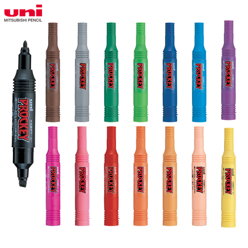 Uni Prockey Waterproof Twin Head Art Permanent Marker PM-150T | MOSTA