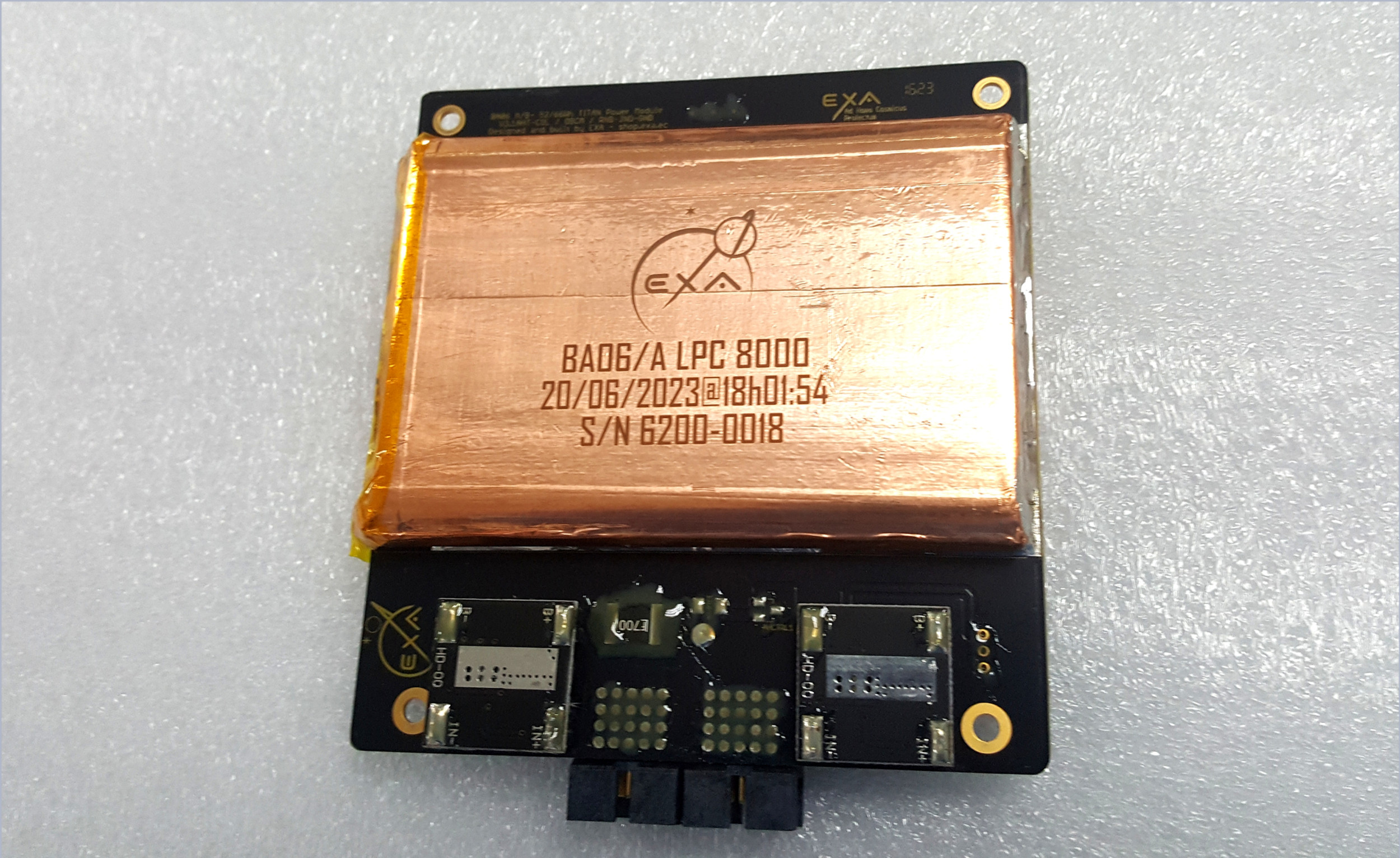 BA06 High Energy Density Battery Array | SmallSat.Market