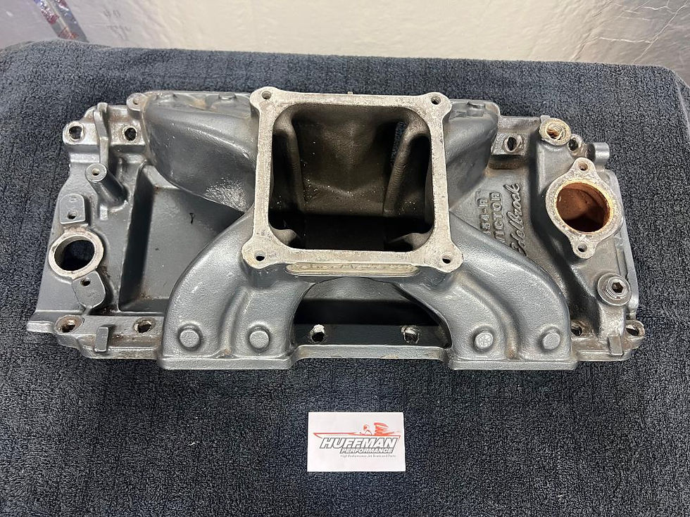 Reher Morrison edelbrock intake- victor 454 | Huffman Performance