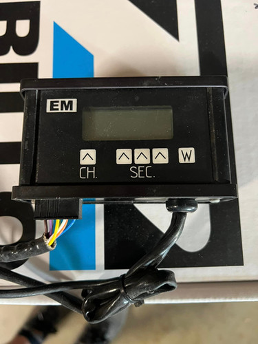 Electricmotion 8 channel timer with mounting bracket and 80 amp ...