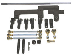 Precision Roller Bearing Dual Carburetor Linkage Kit - Complete Side ...