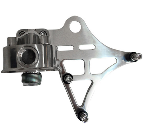 Vertical Low Profile Head Mount Oil Filter | Huffman Performance