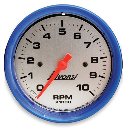 Livorsi Tachometer Gauge Mega & Race Rim 4-5/8" | Huffman Performance