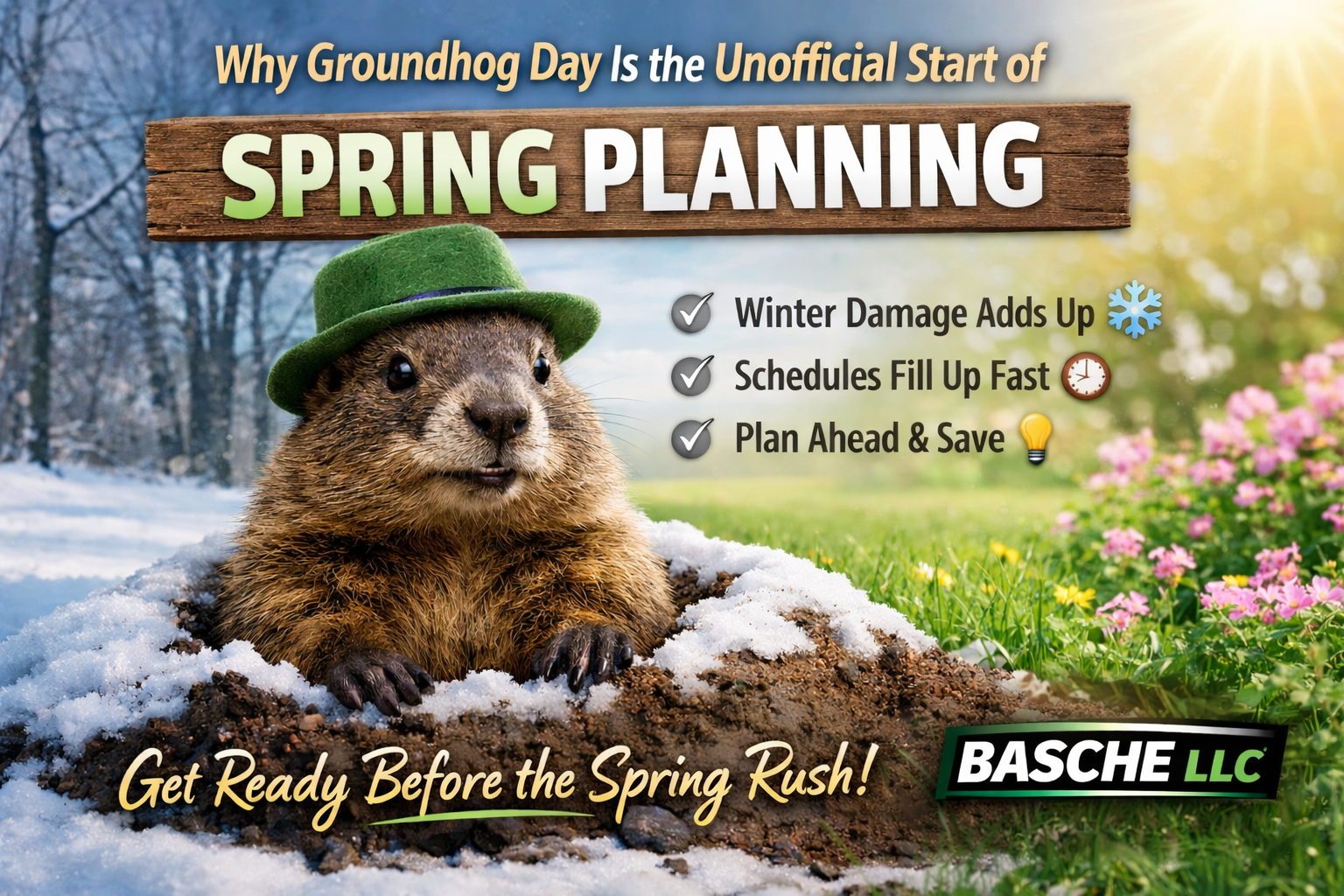 Why Groundhog Day Is the Unofficial Start of Spring Planning