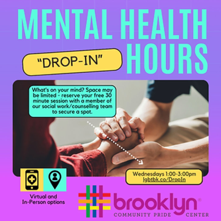 Mental Health Drop-In! | BCPC