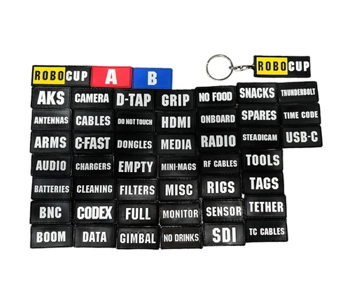 Robocup Rubber Velcro Patches | Rock Camera Rentals