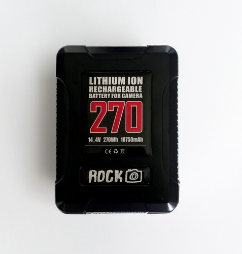 ROCK Mini V-lock Battery 270w | Rock Camera Rentals