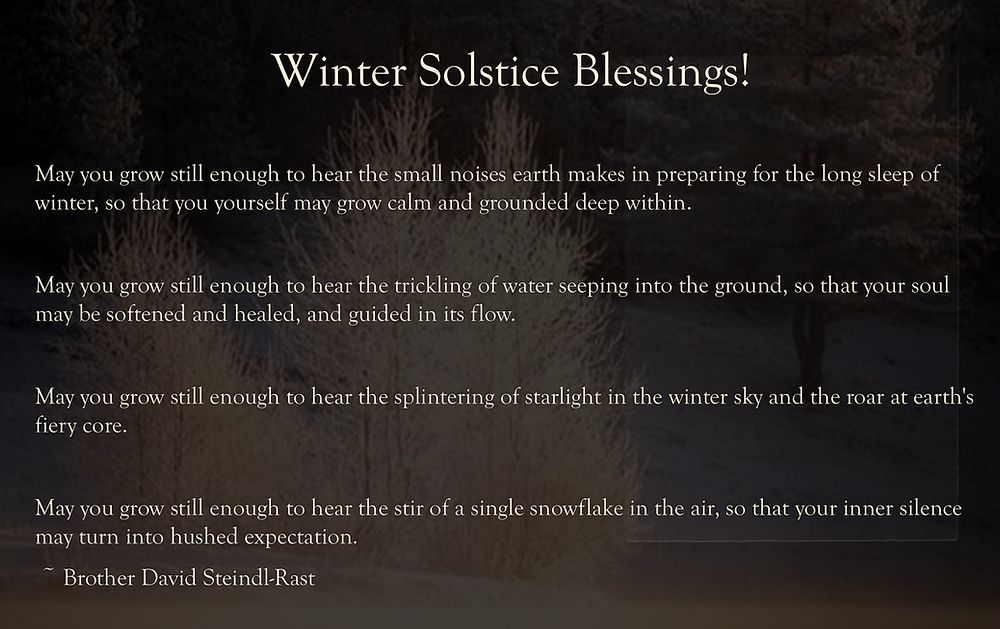 Winter Solstice Blessings