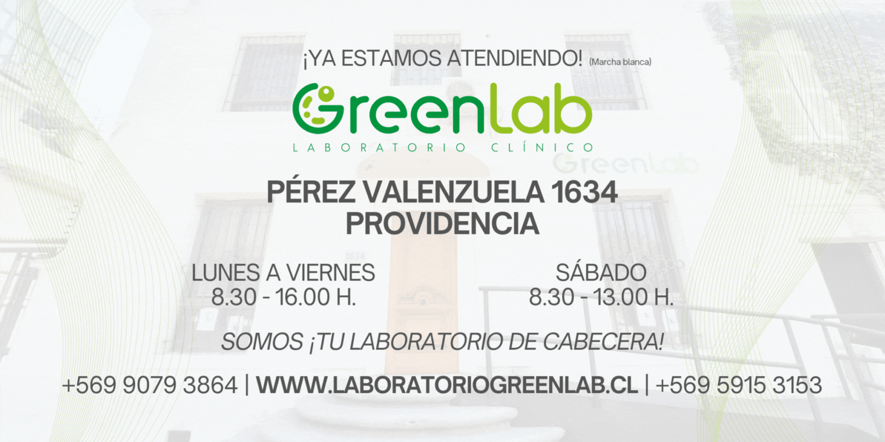 Laboratorio GREEN LAB SPA | Exámenes a Domicilio | Exámenes en ...