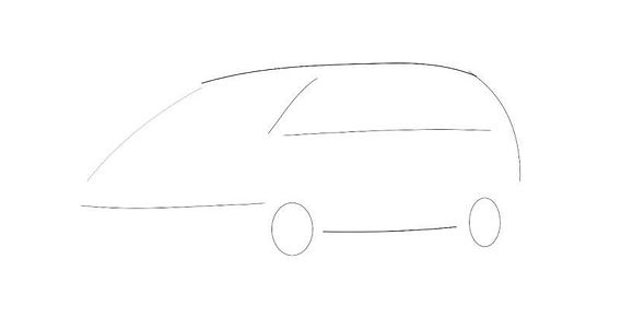 how to draw a car using basic shapes