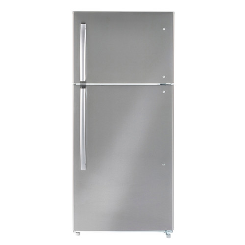 MOFFAT 18 CU. FT. TOP-FREEZER REFRIGERATOR – MTE18GSKSS | Appliance Outlet