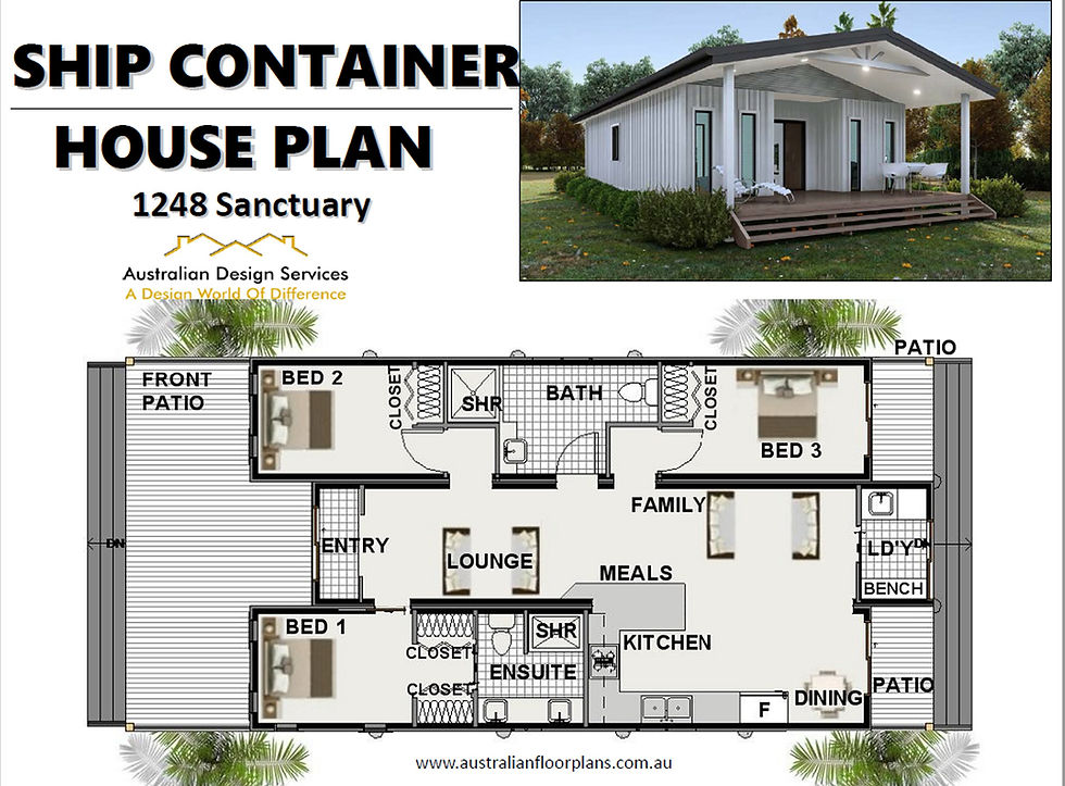 Free Ship Container Design | Australianfloorplans