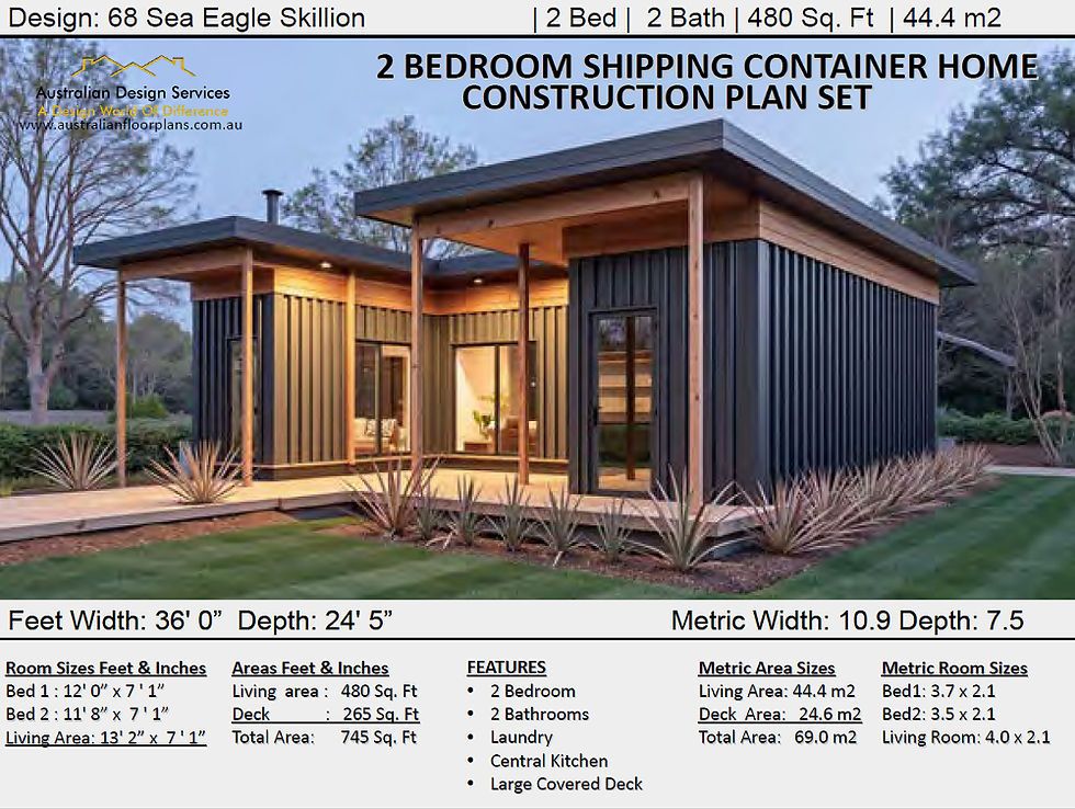 Free Ship Container Design | Australianfloorplans