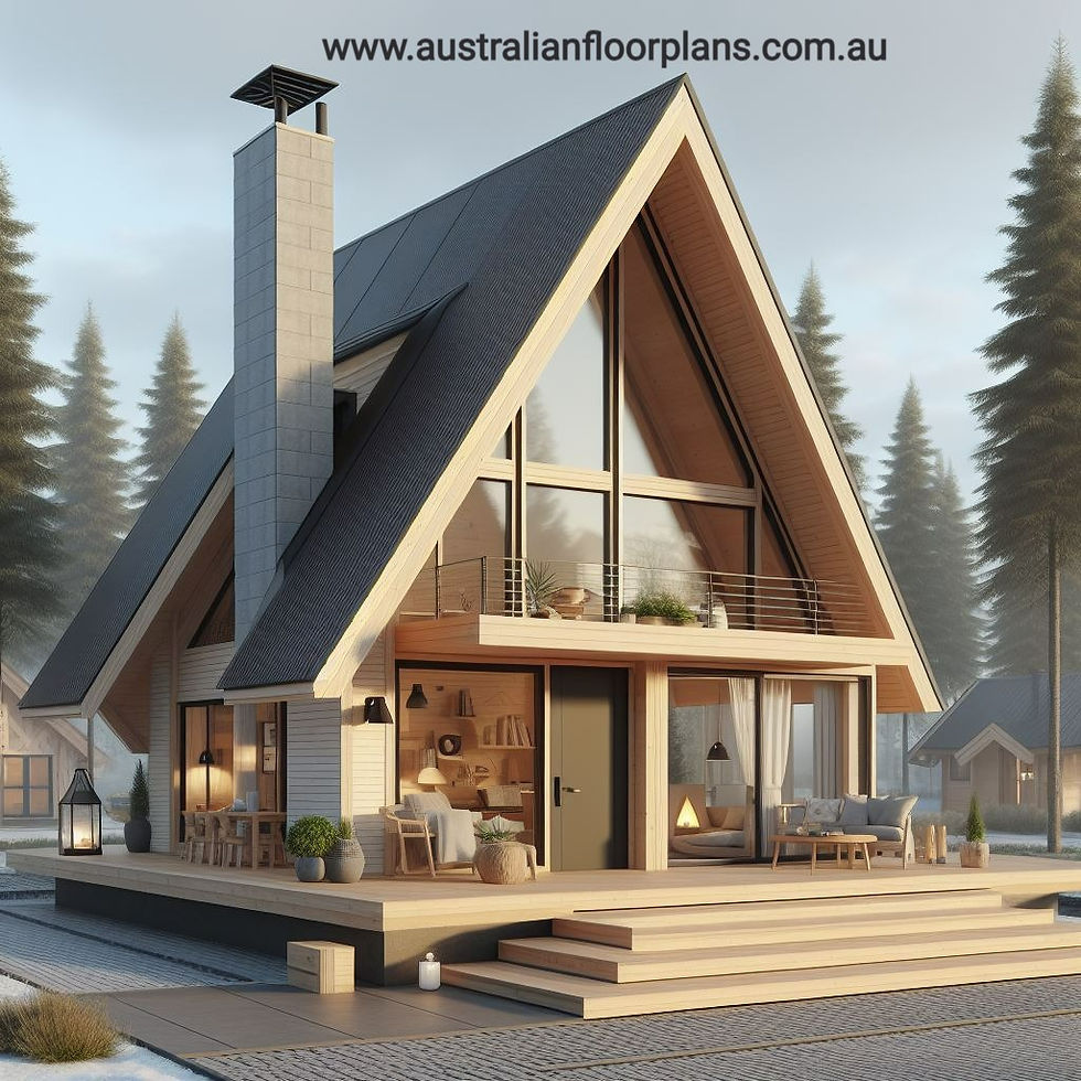A Nordic A-Frame house