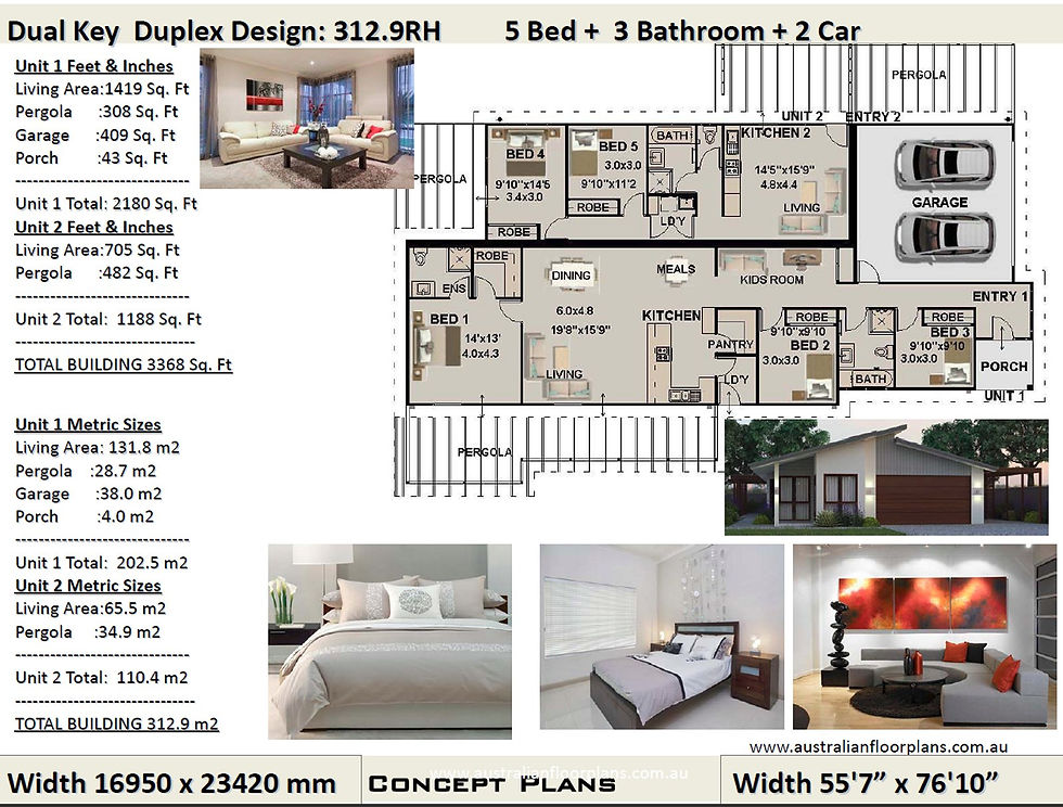 Mid Century Homes | BEST FLOOR PLAN WINNER ! 2020 4/5