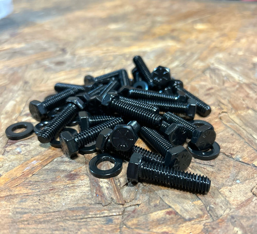 Grade 8 Beadlock Bolt Kit Gloss Black E-Coat | mysite