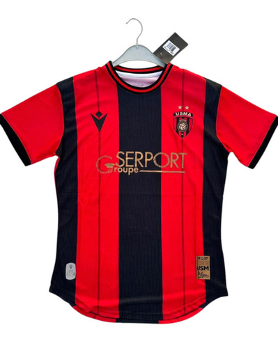 USM Alger Football Club Home 2024-25 Soccer Calcio Fútbol Fußball Shirt ...