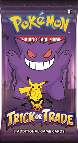 Pokemon Trick or Trade Booster Pack ( 3 cards) | Pokemon Cards India
