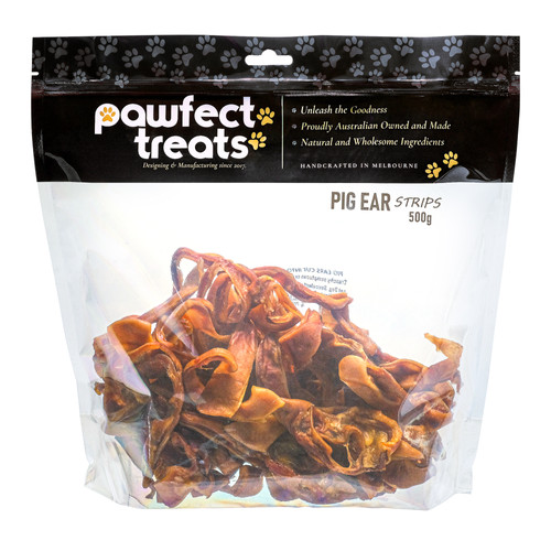 Australian Pig Ear Strips | Pawfect Treats