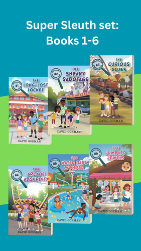 Super Sleuth Set (Books 1-6) | Author David Gorman