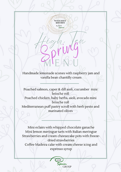 CAFE HIGH TEA | finespungroup