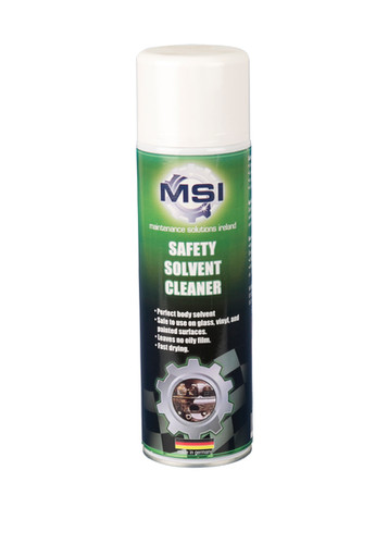 Safety Solvent Cleaner (500ml) | MS IRELAND