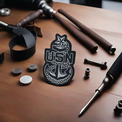 Senior Chief Anchor Patch, 2.5" | Fouled Anchors Work Shop