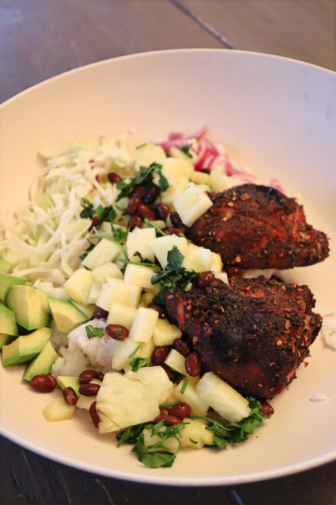 Jerk Chicken Rice Bowl