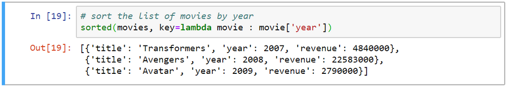 Python Lambda Function