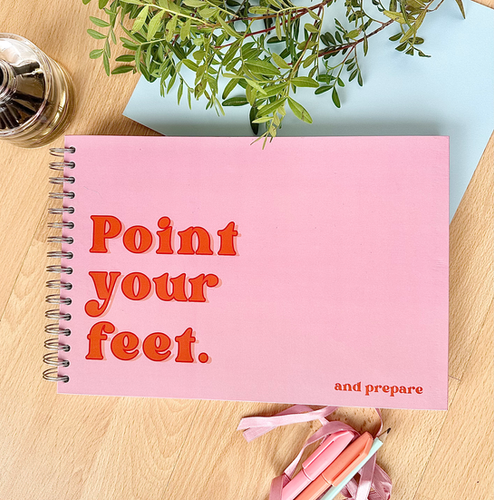 Point your feet | And Prepare