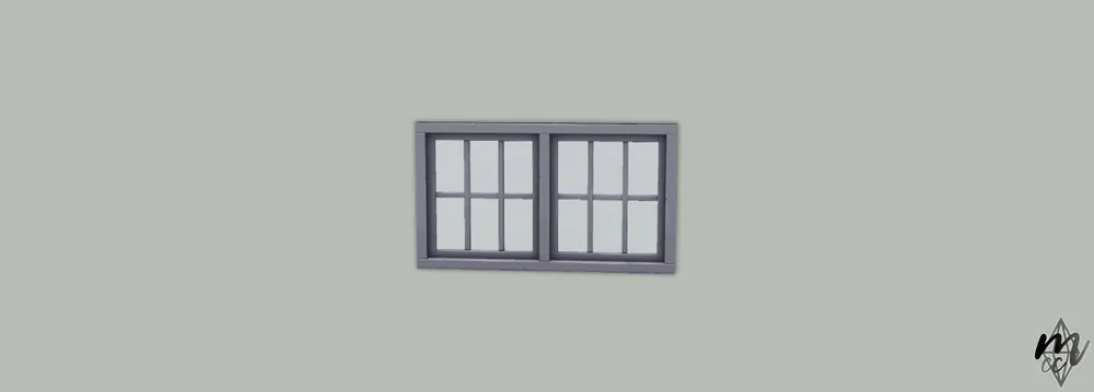 The Sims 4 Snowy Escape - Double Sunrise Window