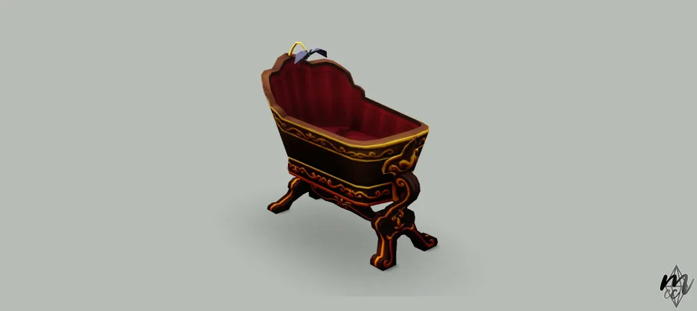 The Sims 4 Vampires - Ancient Bassinet