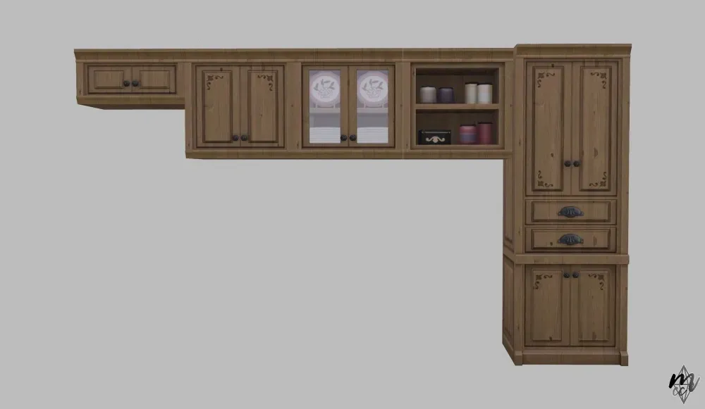 The Sims 4 Vampires - Modern Victorian Kitchen