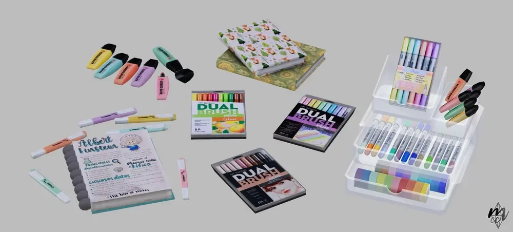 pqSim4 - Stationery Haul Set