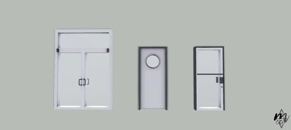 Slox - American Diner Set | Doors