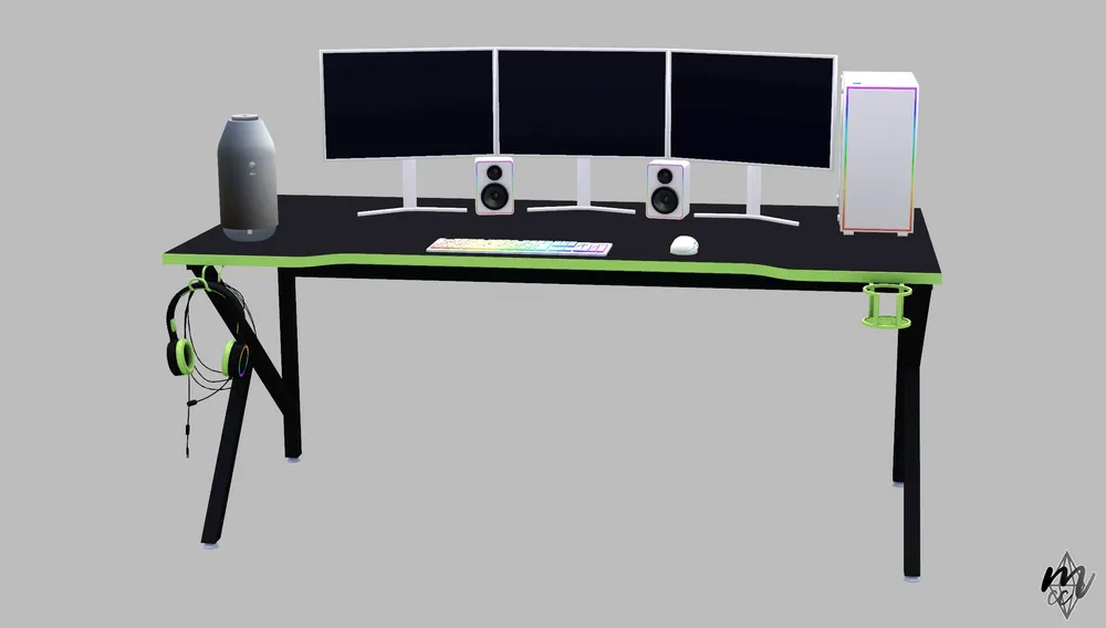 Nickname-sims4 - Gaming Room Set