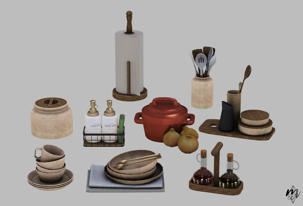 Pinkboxdesign - Kitchen Clutter Set