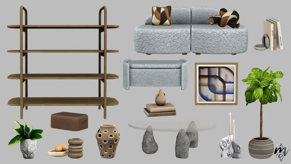 Plushpixelssims - Kopenhagen Set