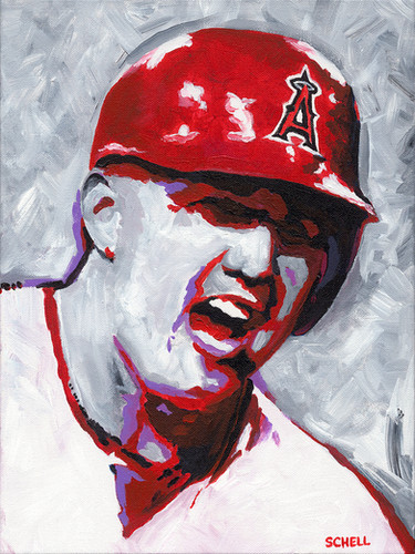 MIKE TROUT – Limited Edition Print # /50 | My Site