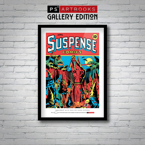 Suspense Comics - Issue 3 - Gallery Edition Numbered Print | Ps Artbooks