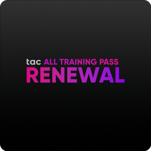 All Training Pass Renewal | TAC Resolve Training