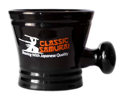 M-101 Classic Samurai Deluxe Porcelain Shaving Mug | Classic Samurai